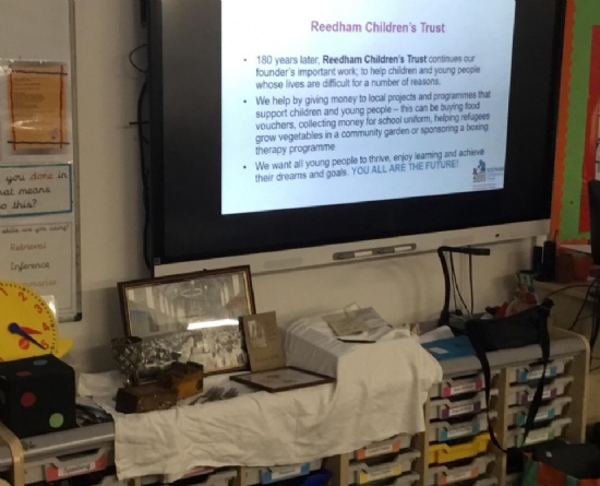 Beaumont Primary School - Reedham Trust pays Y4 a visit